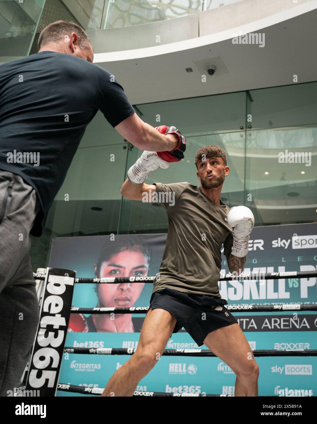 CARDIFF, UK. 08th May, 2024. Capitol Shopping Centre, Cardiff, Wales ...
