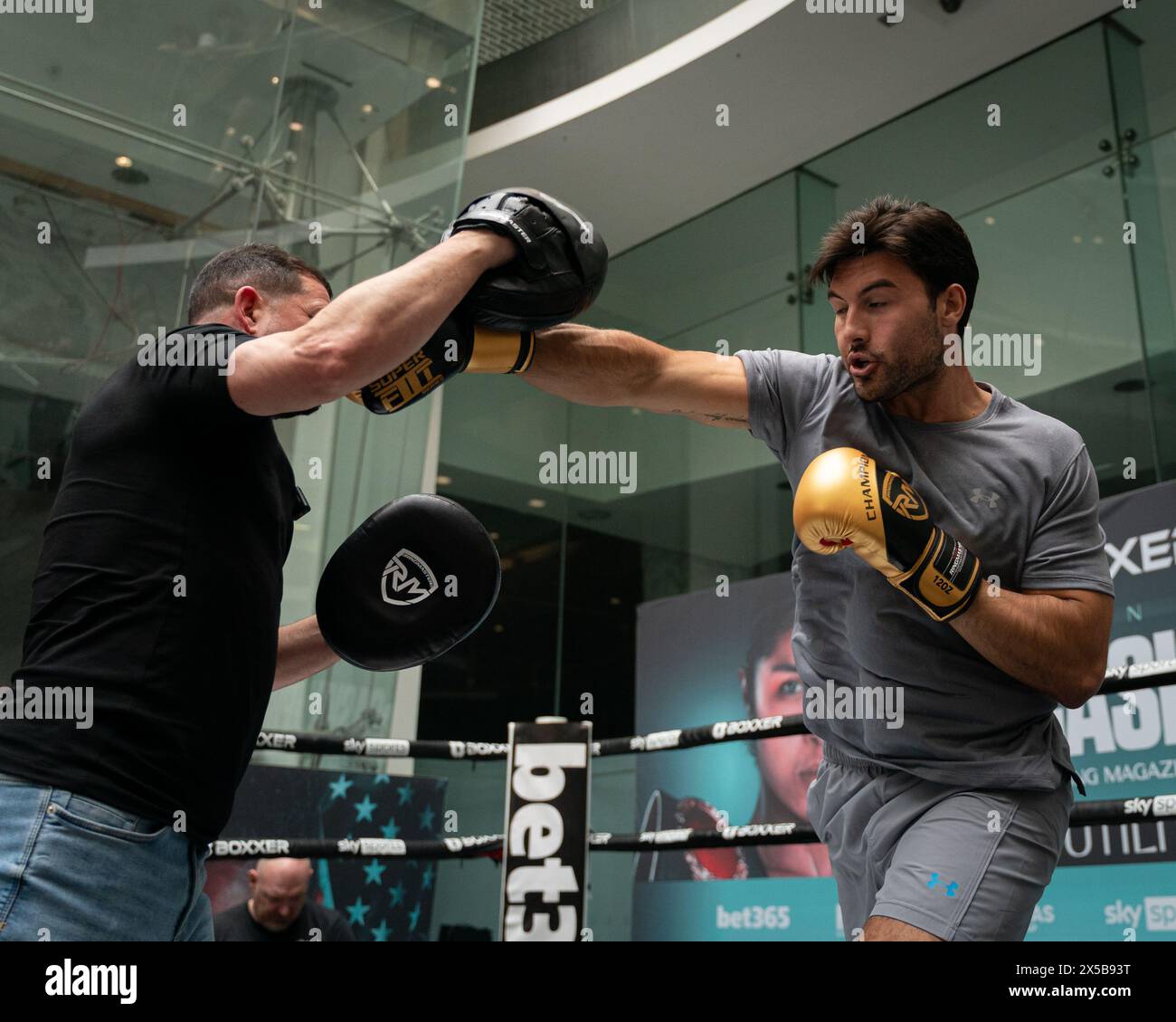 CARDIFF, UK. 08th May, 2024. Capitol Shopping Centre, Cardiff, Wales ...