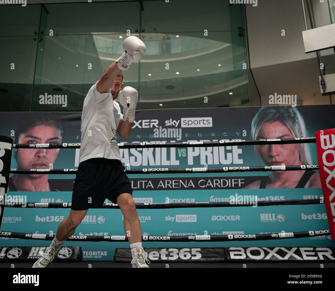 CARDIFF, UK. 08th May, 2024. Capitol Shopping Centre, Cardiff, Wales ...