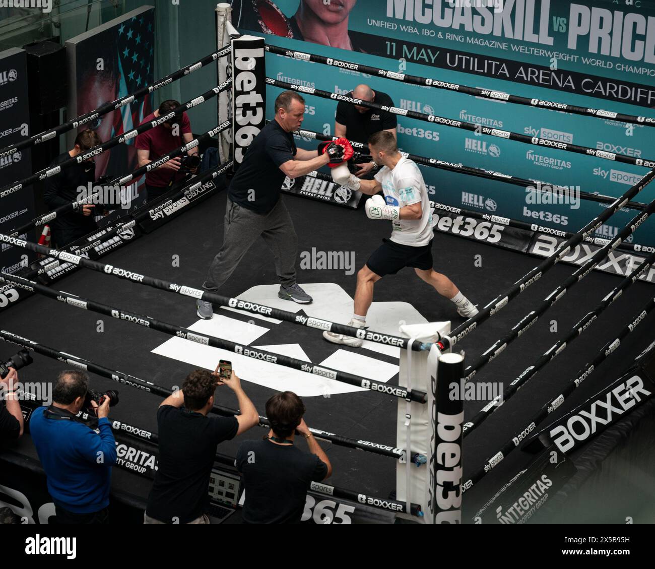 CARDIFF, UK. 08th May, 2024. Capitol Shopping Centre, Cardiff, Wales ...