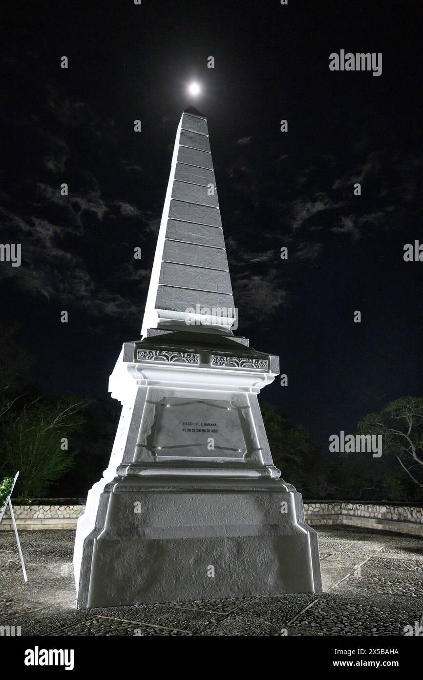memorial a José Martí, Dos Ríos, Granma, Cuba Stock Photo - Alamy