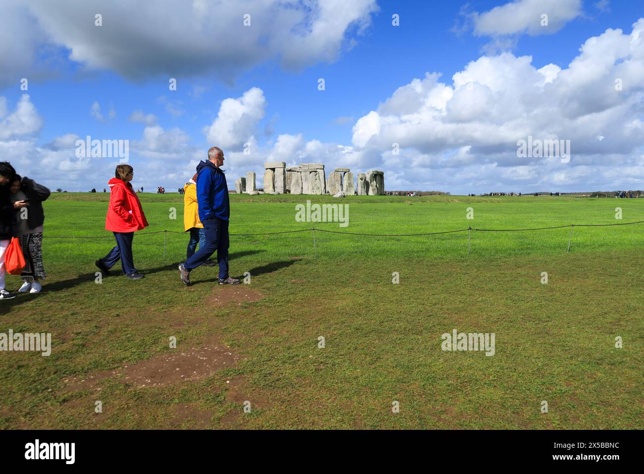 Salisbury, England- March 30, 2024: Stonehenge, The Prehistoric ...