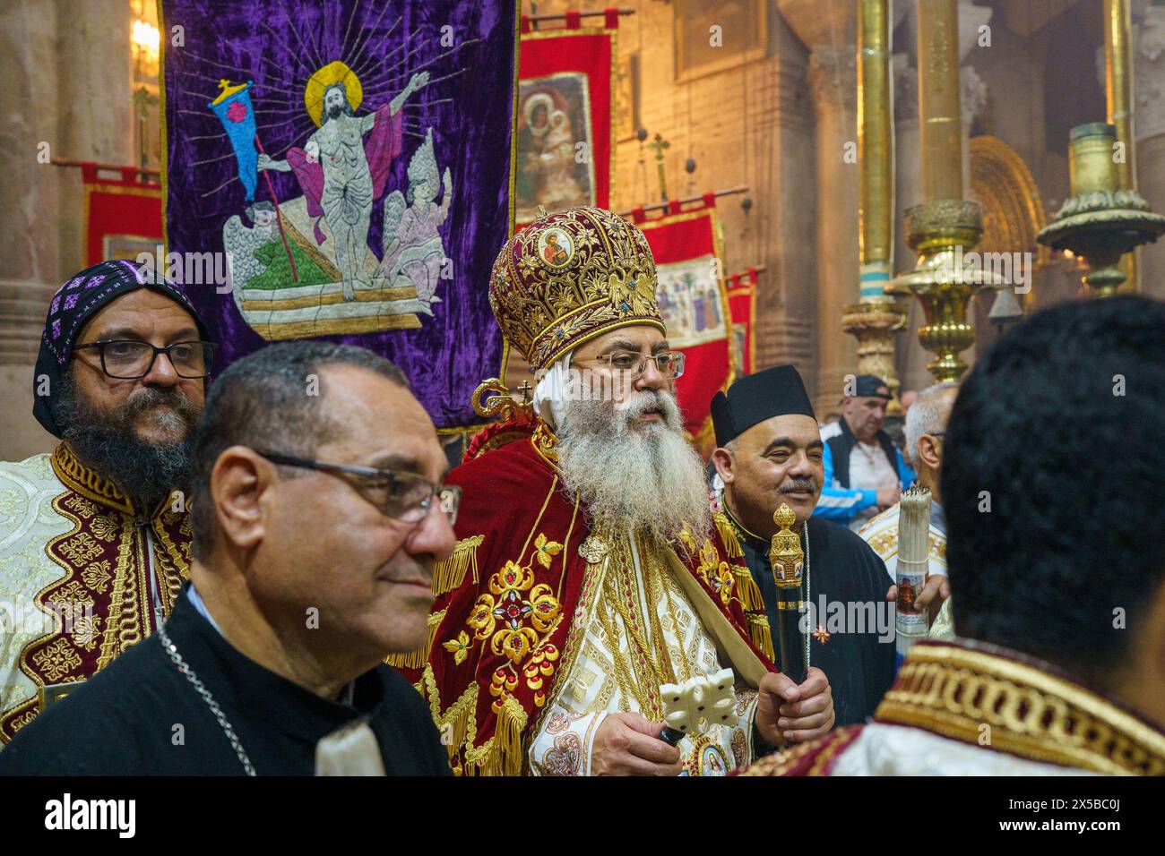 The Metropolitan Archbishop Antoninus of Jerusalem Coptic Patriarchy ...