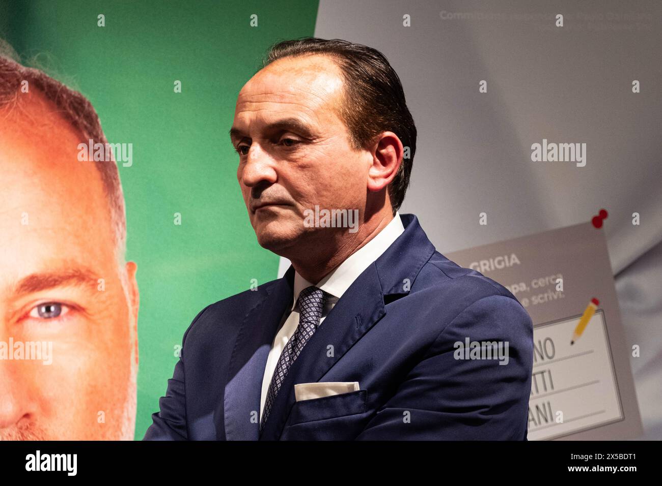 Torino, Italia. 08th May, 2024. Alberto Cirio durante alcuni momenti ...