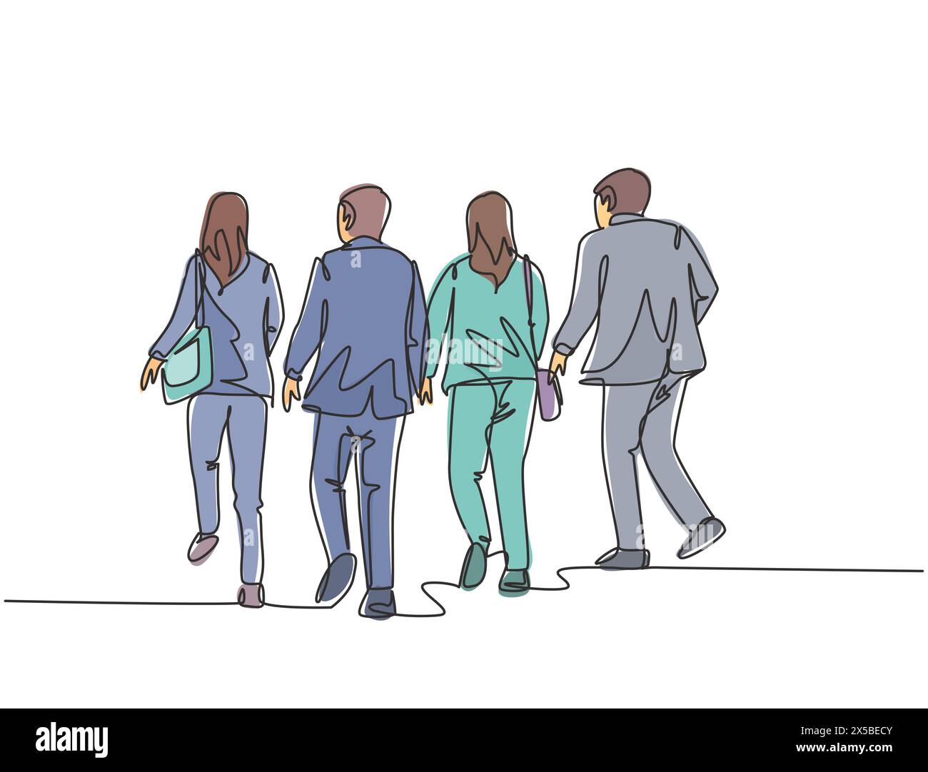 Arrive office Stock Vector Images - Alamy