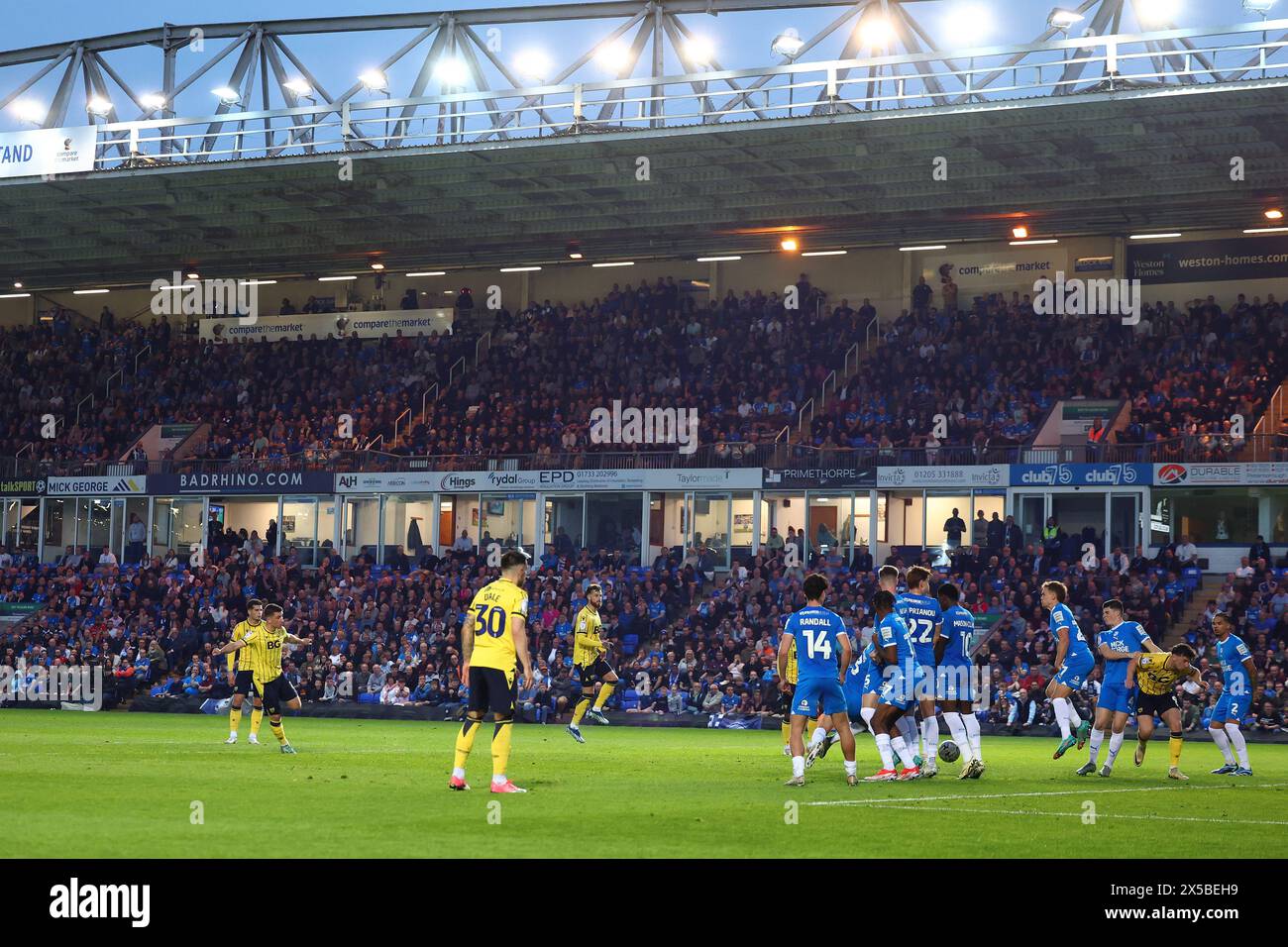 8th May 2024; Weston Homes Stadium, Peterborough, Cambridgeshire ...