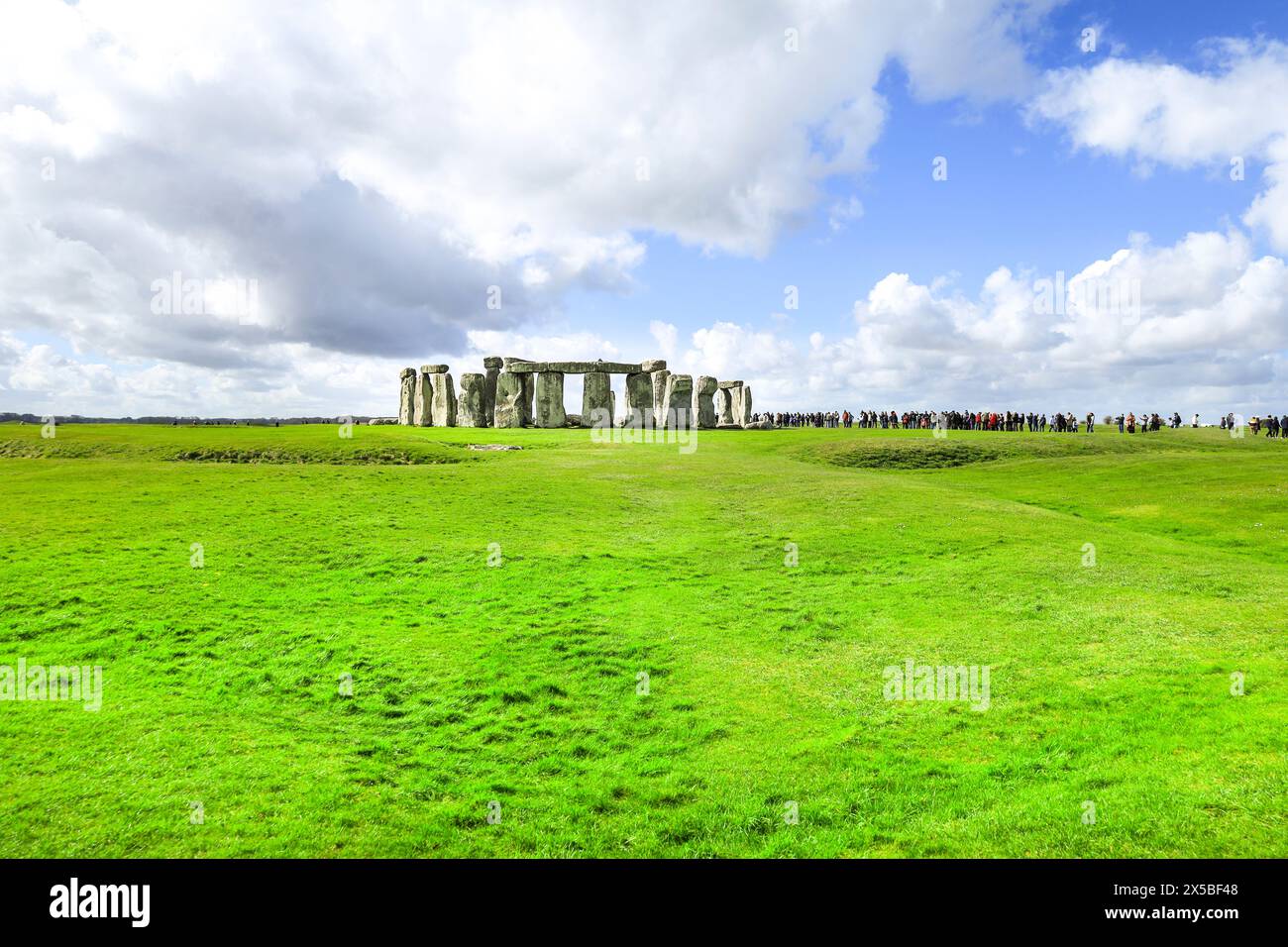 Salisbury, England- March 30, 2024: Stonehenge, The Prehistoric ...