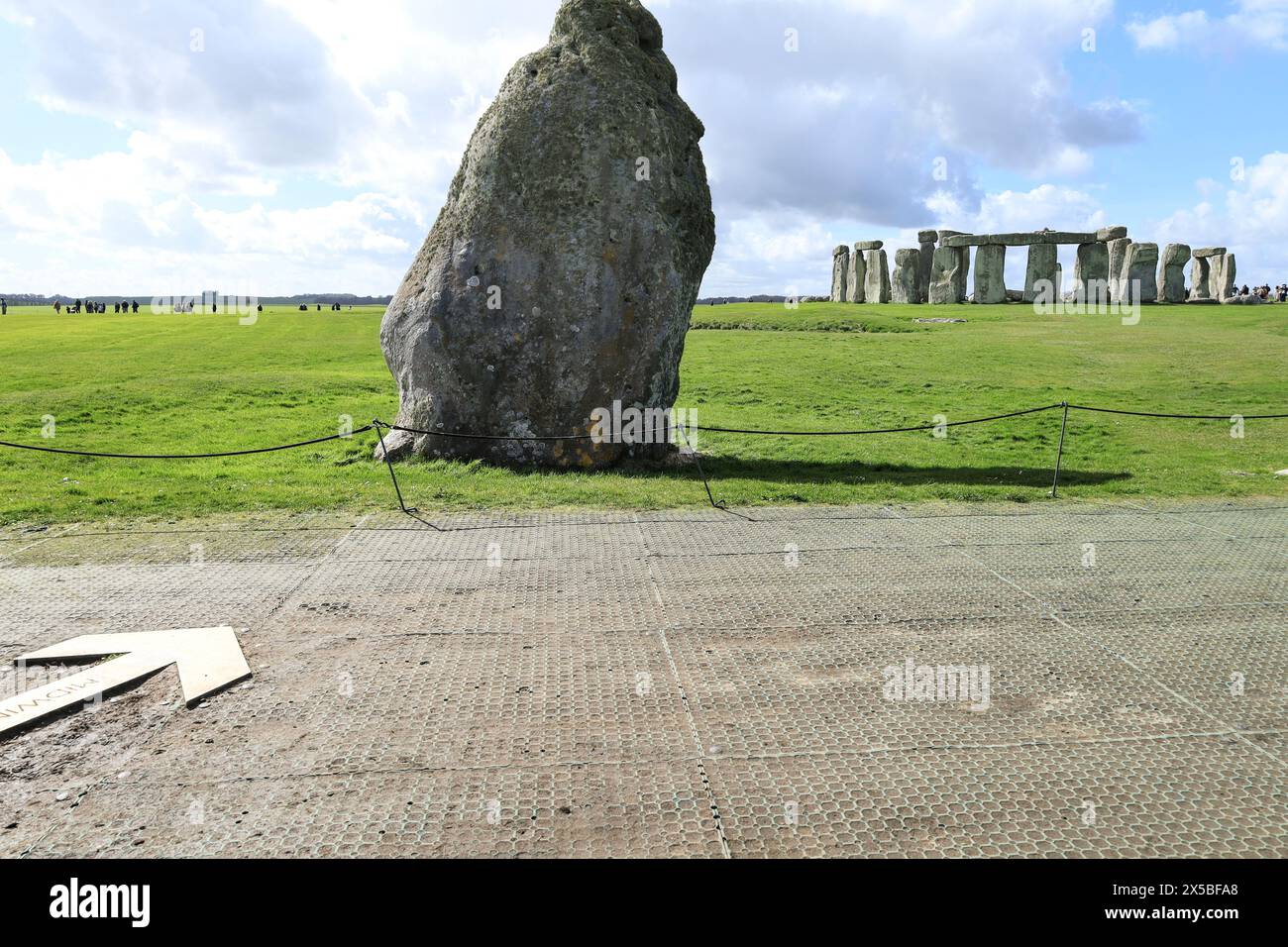 Salisbury, England- March 30, 2024: Stonehenge, The Prehistoric ...