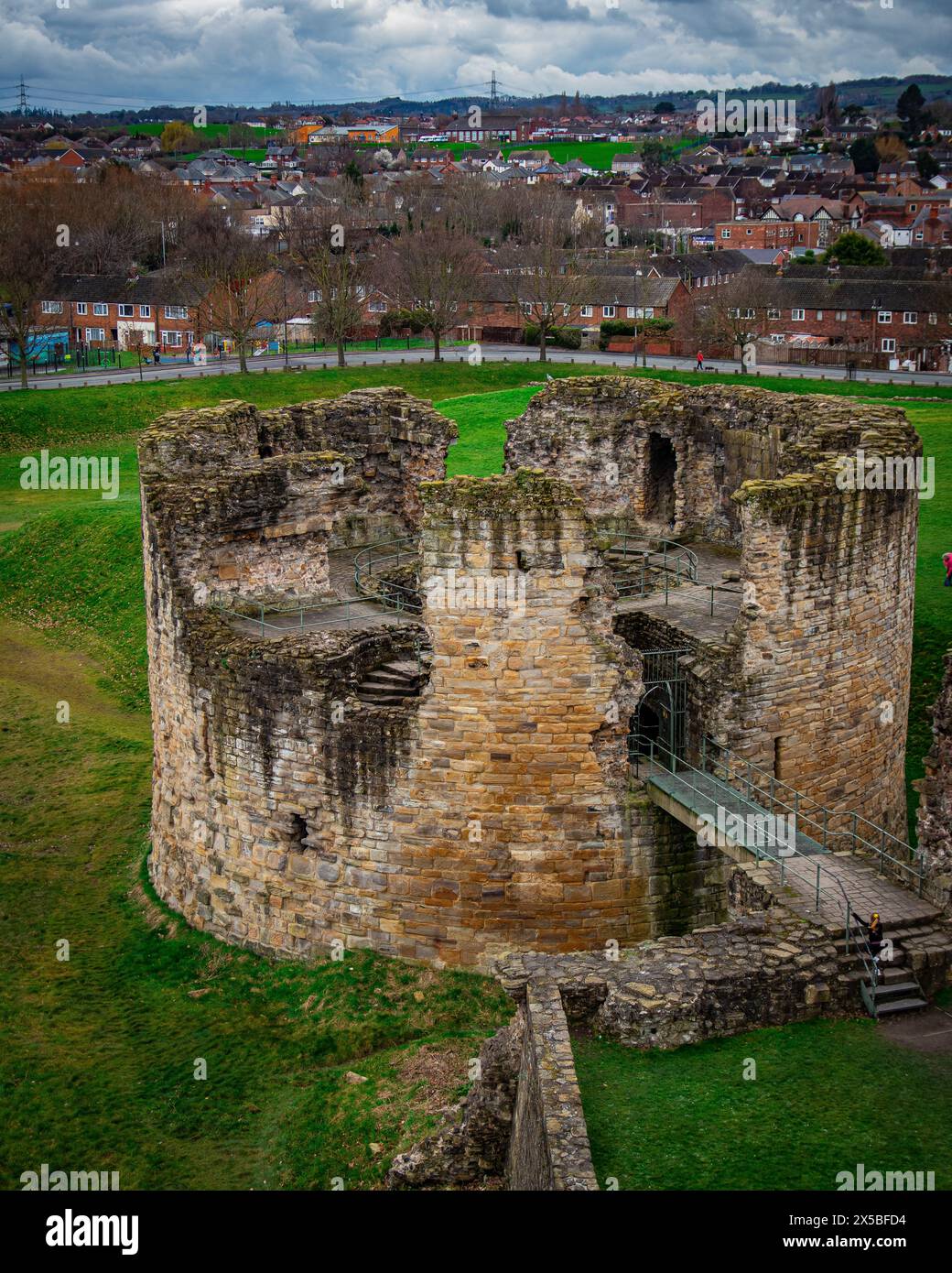 Exploring the beauty of Flint Castle and natural surroundings in Wales ...