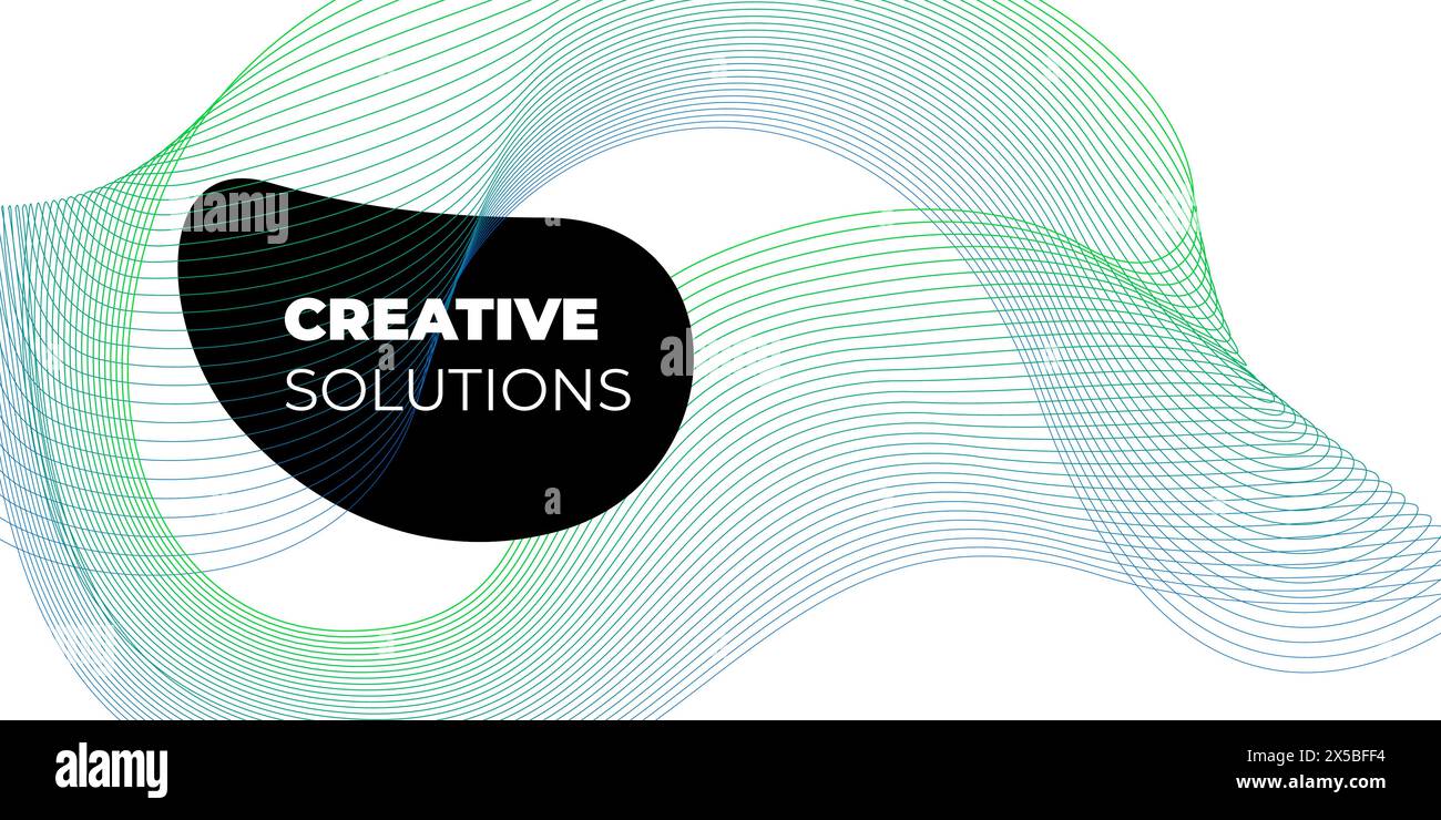 Modern abstract horizontal banner design. Colorful bright color ...