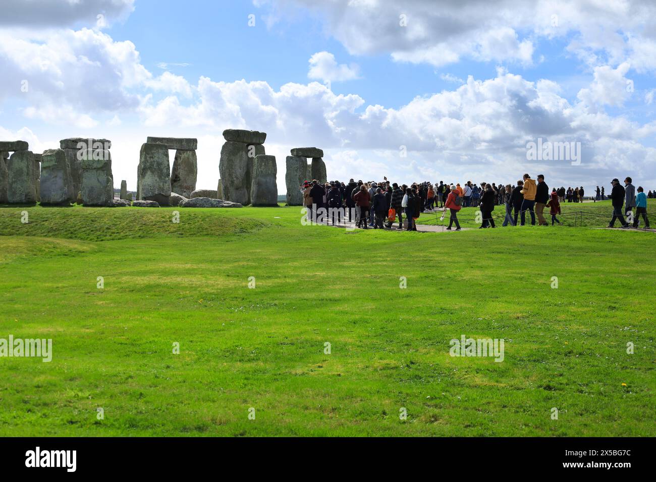 Salisbury, England- March 30, 2024: Stonehenge, The Prehistoric ...
