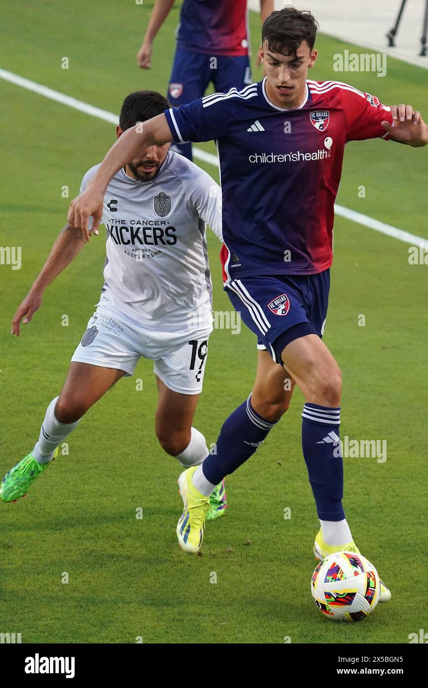 Frisco, United States. 07th May, 2024. Petar Musa #9 of Dallas FC ...