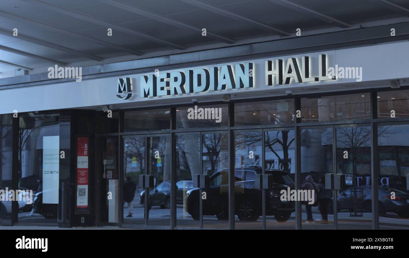 Meridian Hall in Toronto Canada - TORONTO, CANADA - APRIL 15, 2024 ...