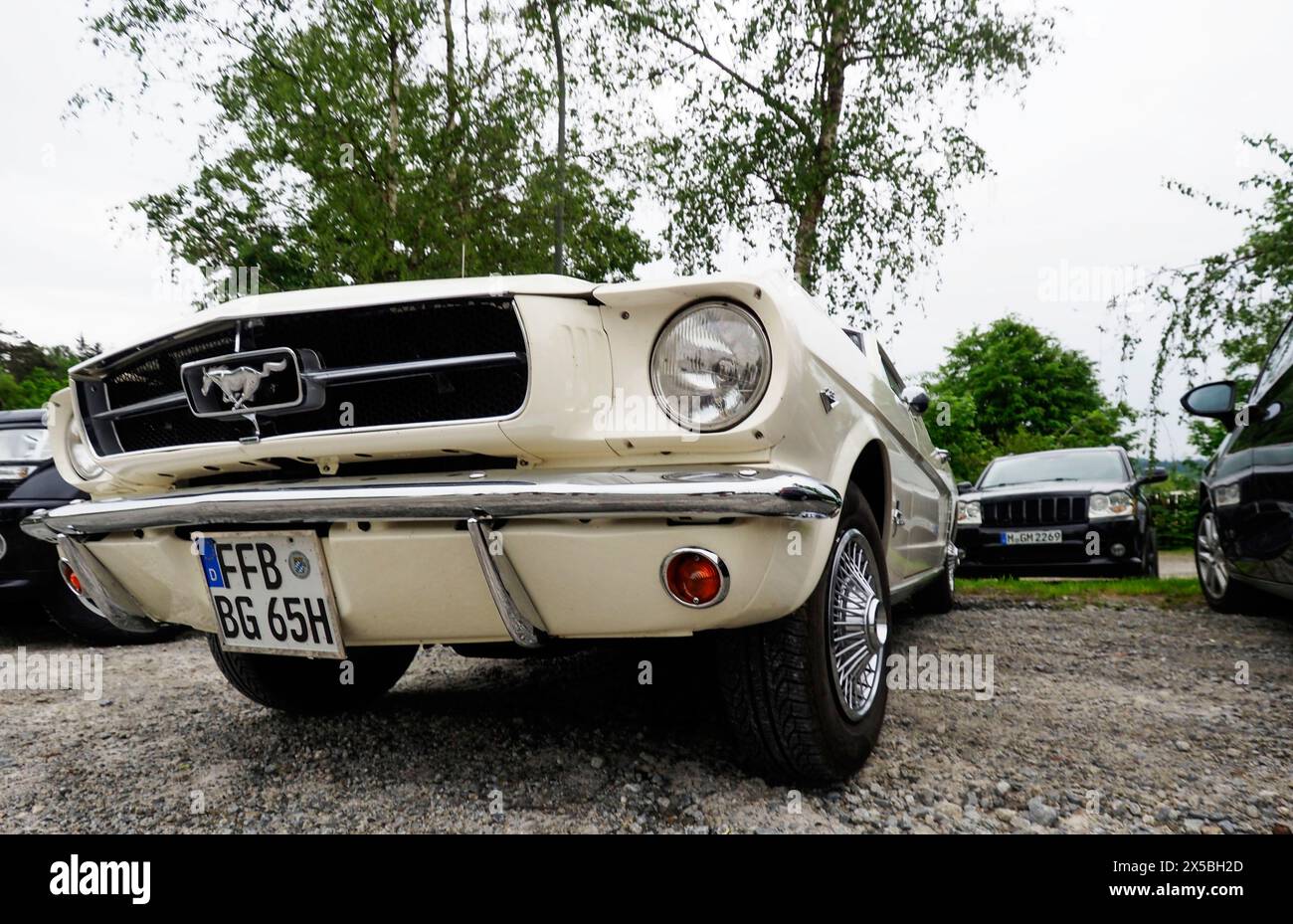 1965 Ford Mustang. The first production Mustang rolled off the assembly ...