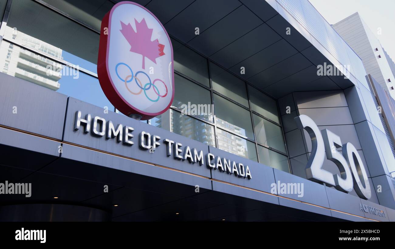 Olympic Games building in Toronto Canada home of team Canada - TORONTO ...