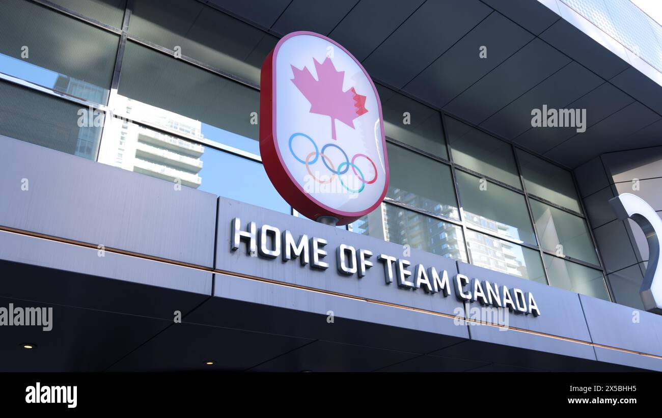 Olympic Games building in Toronto Canada home of team Canada - TORONTO ...