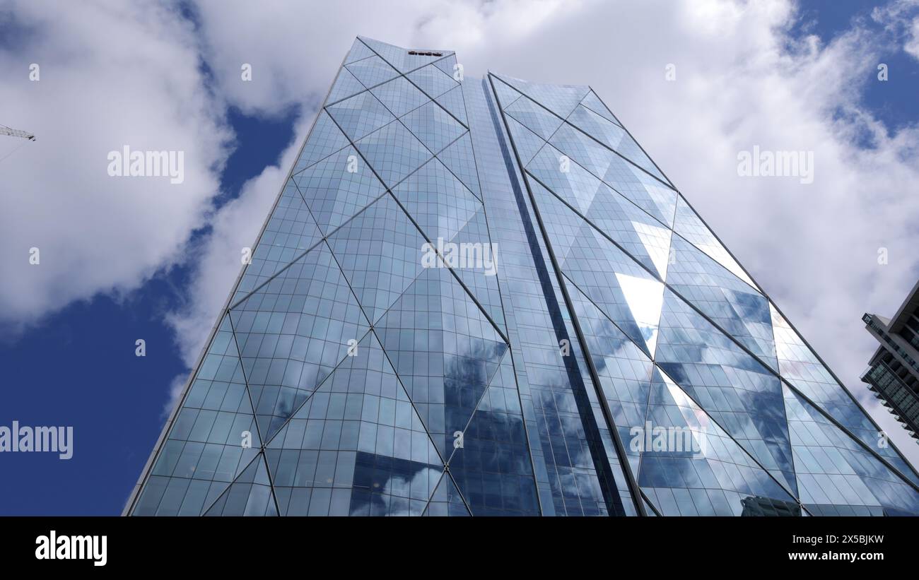 Amazing Bank Tower ultra modern office building in the city of Toronto ...