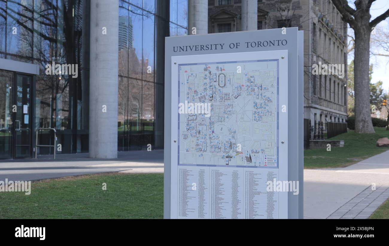 Downtown toronto map hi-res stock photography and images - Alamy