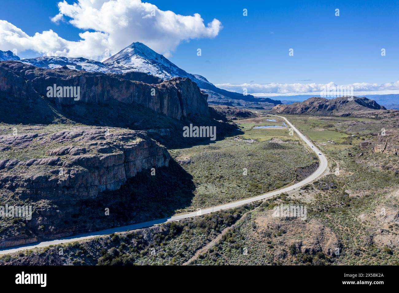Chile aerial view cerro castillo hi-res stock photography and images ...
