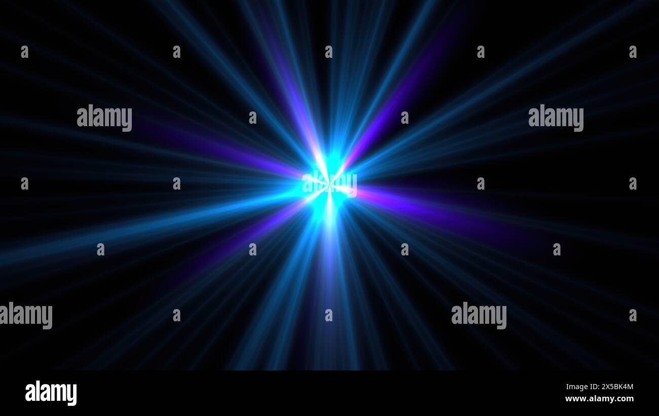 Abstract Shiny Star. Computer generated 3d render Stock Photo - Alamy