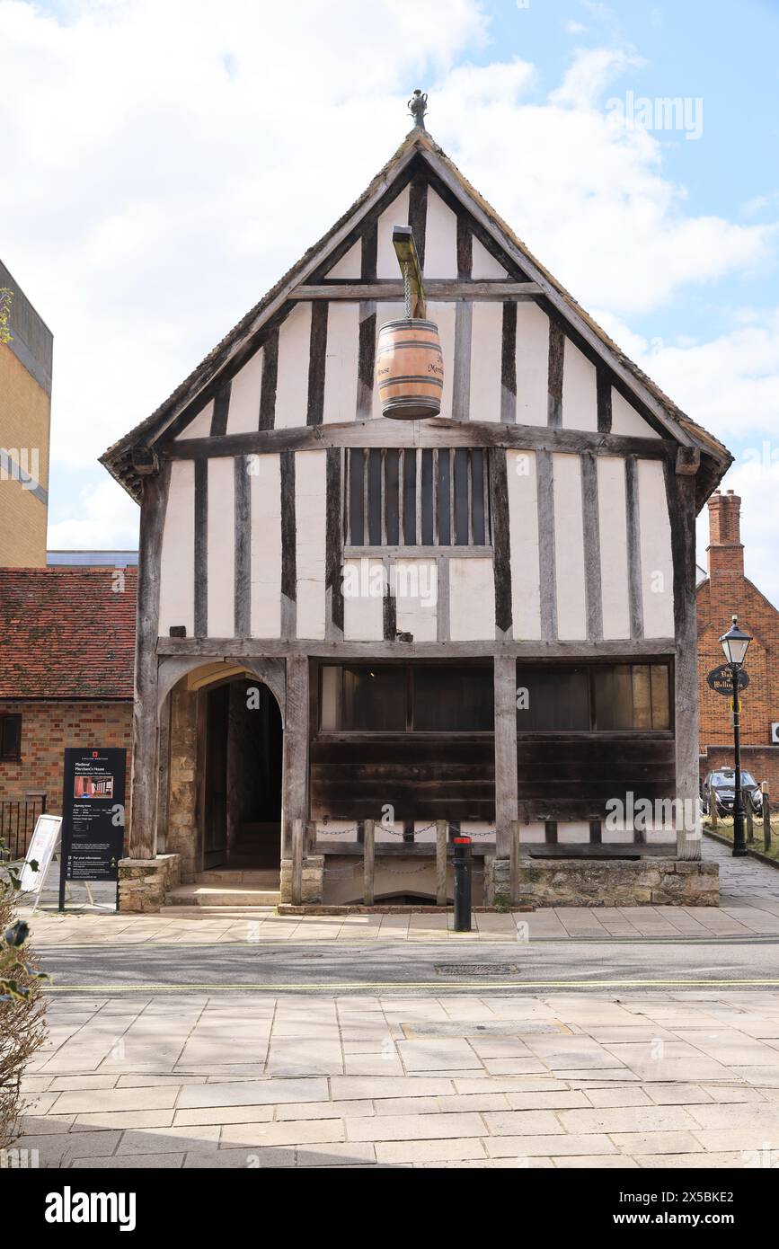 Timber framed Medieval Merchant's House, on French Street in ...