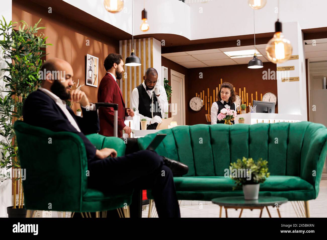 Polite men hi-res stock photography and images - Alamy