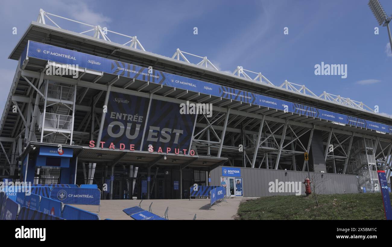 Saputo Stadium Montreal home of the CF Montreal located home of the CF ...