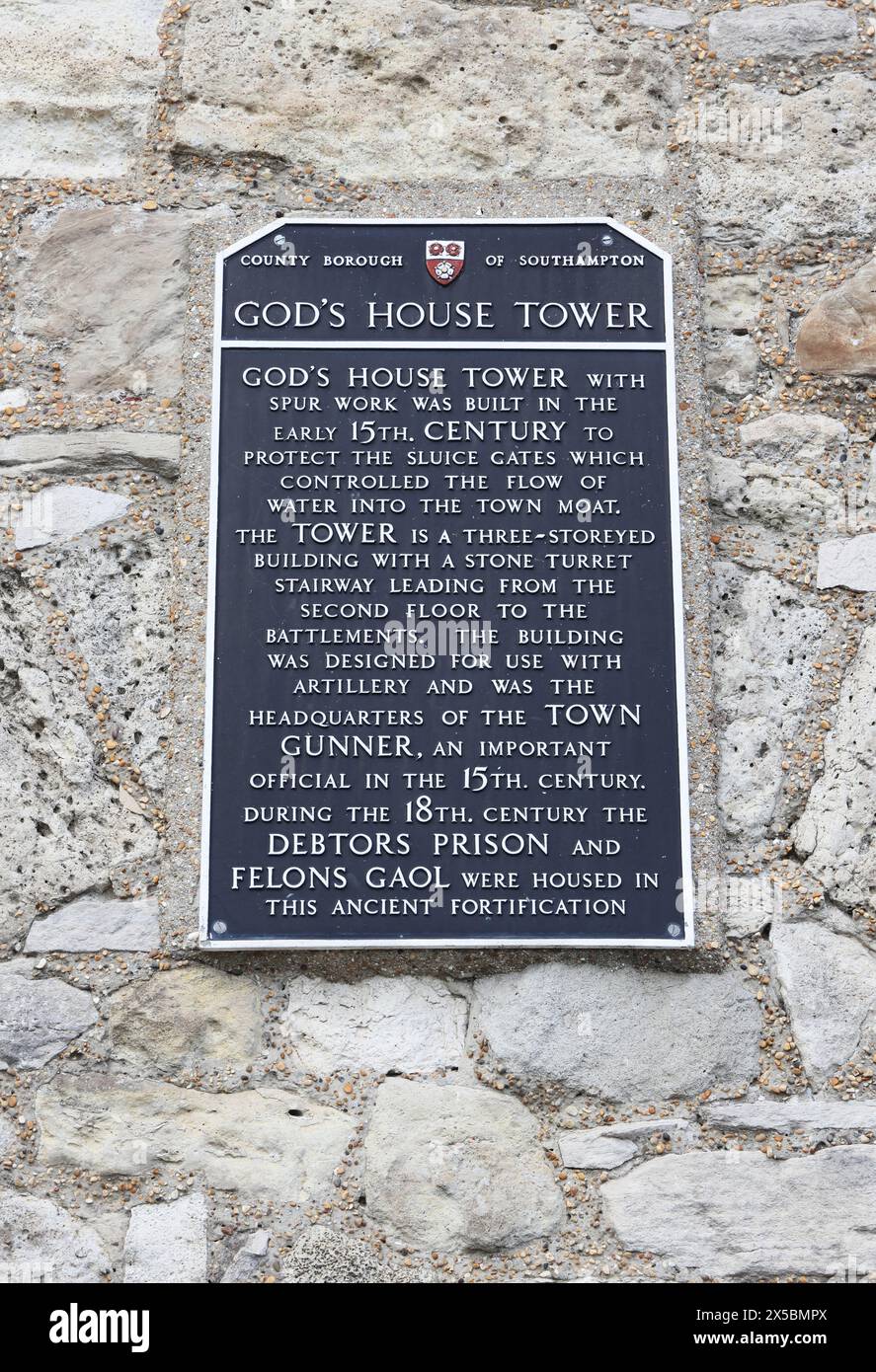 God's House Tower, built in the early 15th century to protect the ...