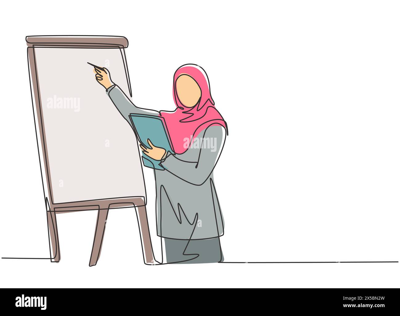 Professional young woman coaching Cut Out Stock Images & Pictures - Alamy