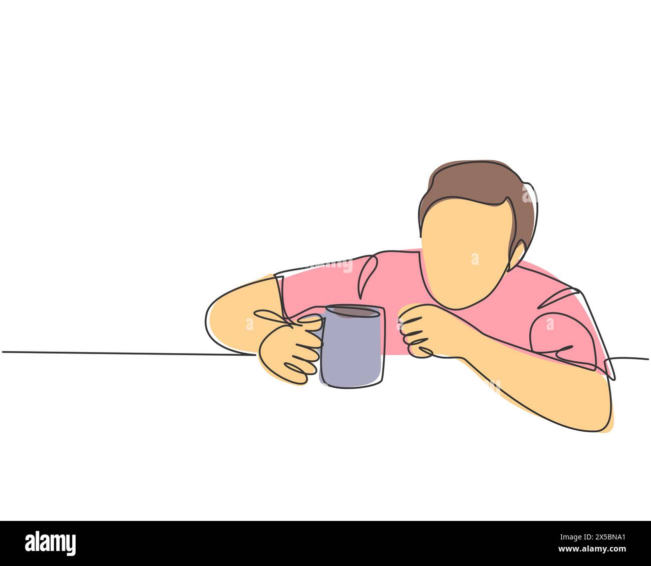 Stress cafe Stock Vector Images - Alamy