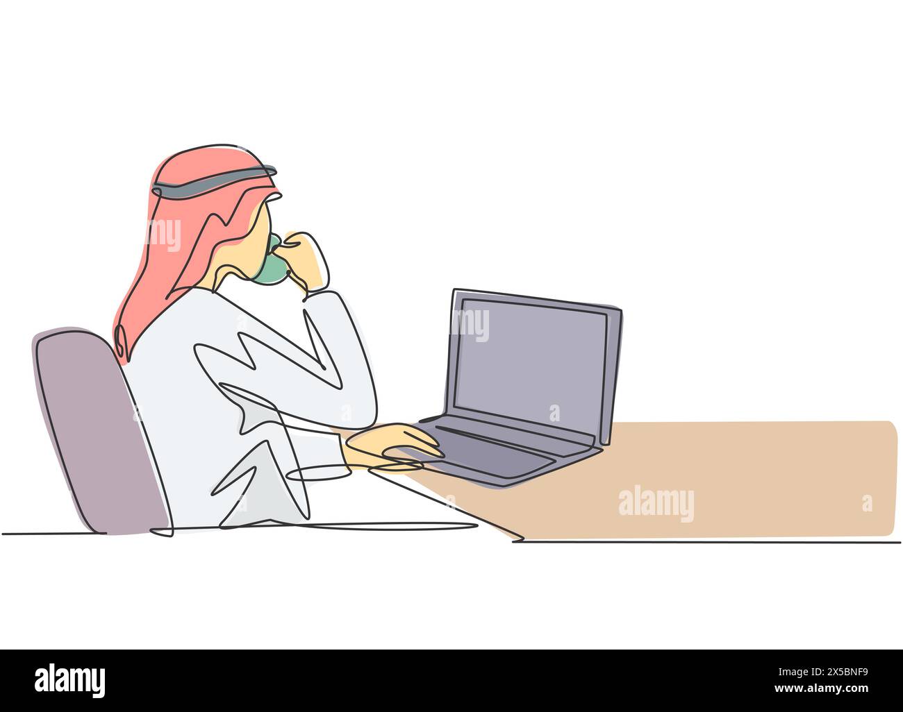 Hand laptop cloth Stock Vector Images - Alamy