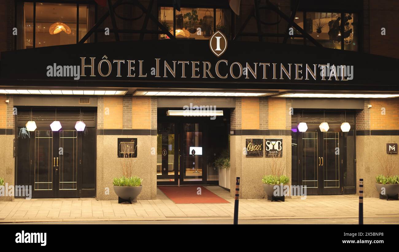 The InterContinental hotel in Montreal Canada - MONTREAL, CANADA ...