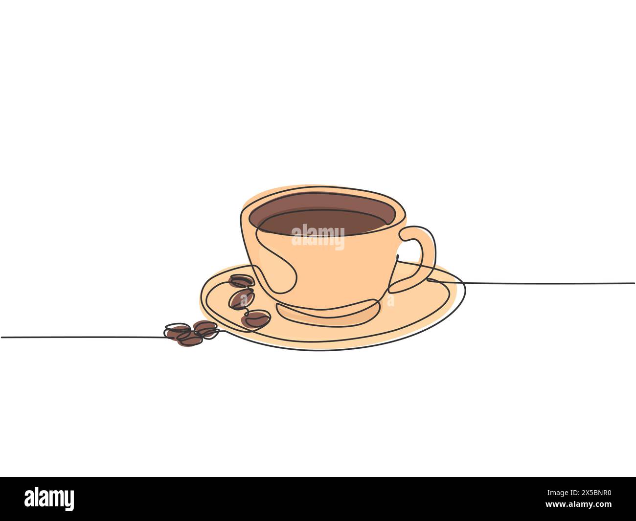 Contour line drawing ceramic Stock Vector Images - Alamy