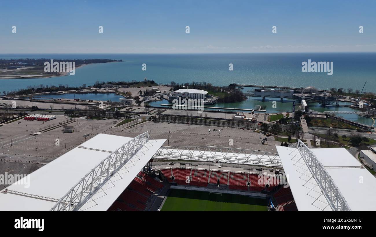 Bmo field toronto aerial hi-res stock photography and images - Alamy