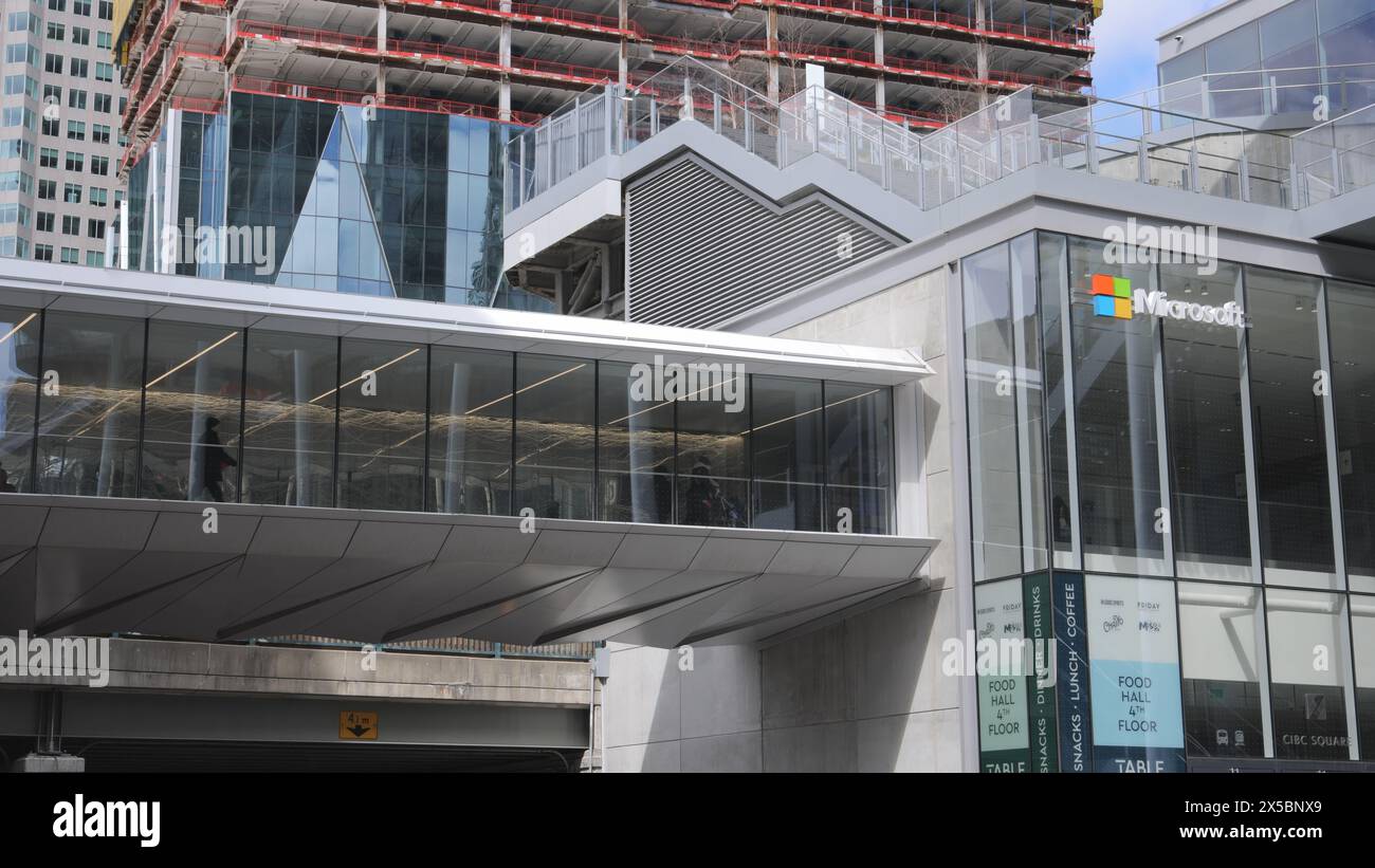 Microsoft building in Toronto Canada - TORONTO, CANADA - APRIL 15, 2024 ...