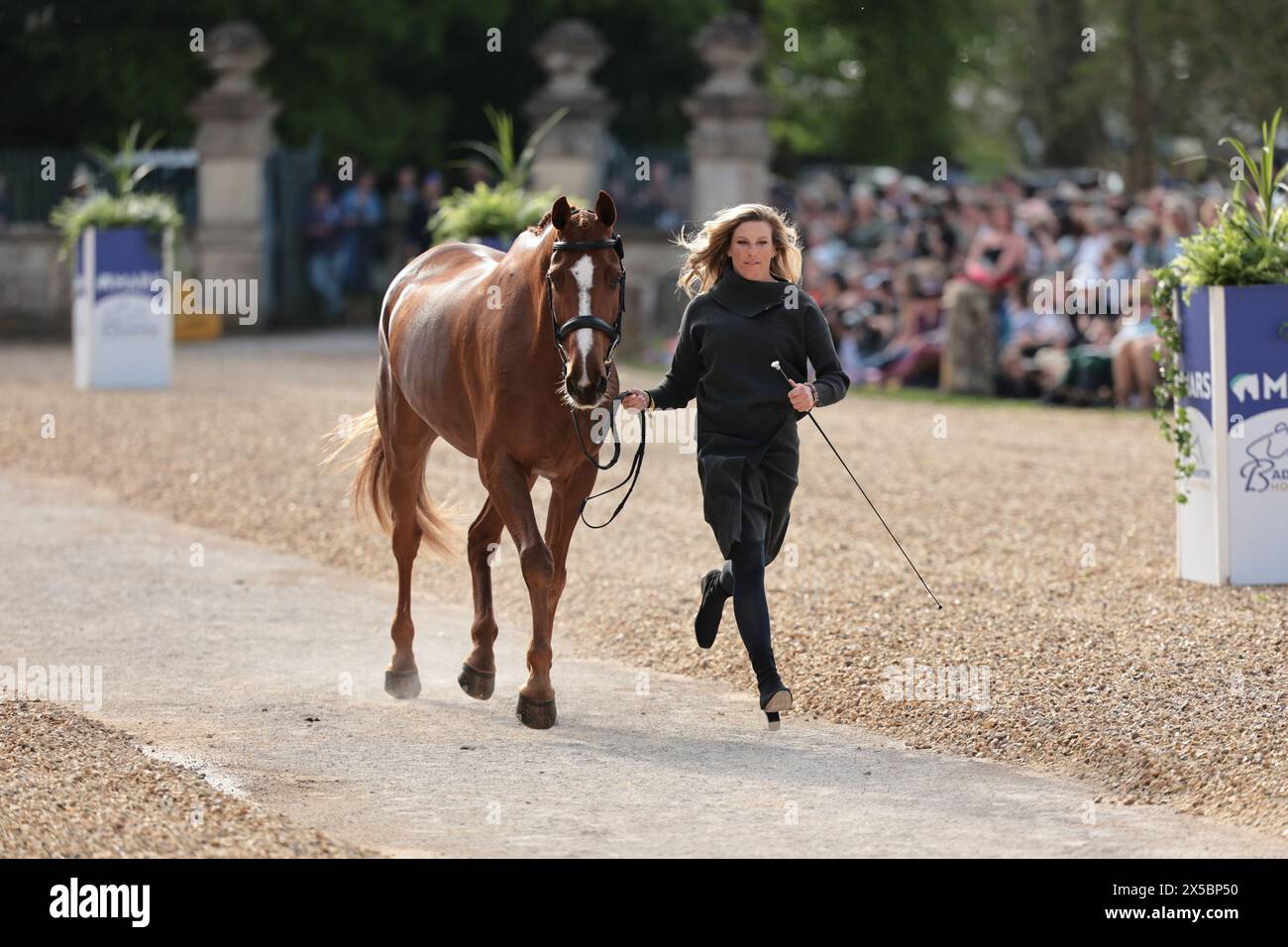 Alexandra Knowles of the United States with Morswood during the first ...