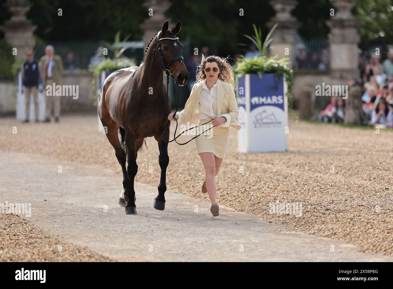Kristina Hall-Jackson of Great Britain with Cms Google during the first ...