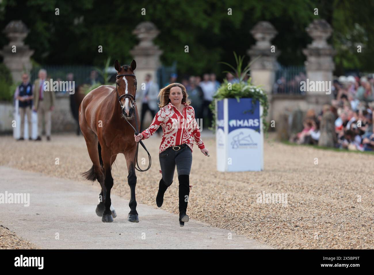 Pippa Funnell of Great Britain with Majas Hope during the first horse ...