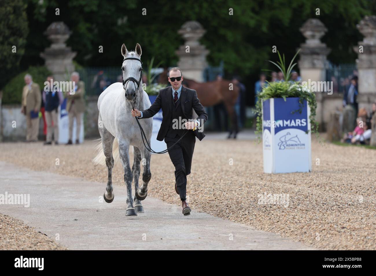 Tom Rowland of Great Britain with Dreamliner during the first horse ...