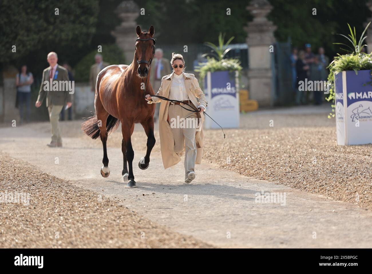 Lauren Innes of New Zealand with Global Fision M during the first horse ...