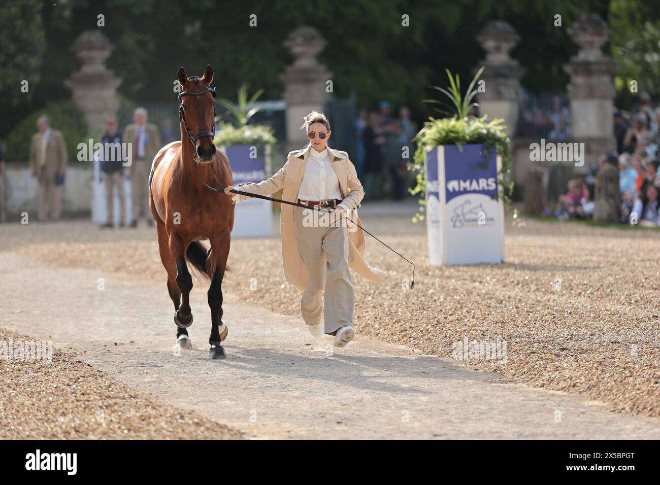 Lauren Innes of New Zealand with Global Fision M during the first horse ...