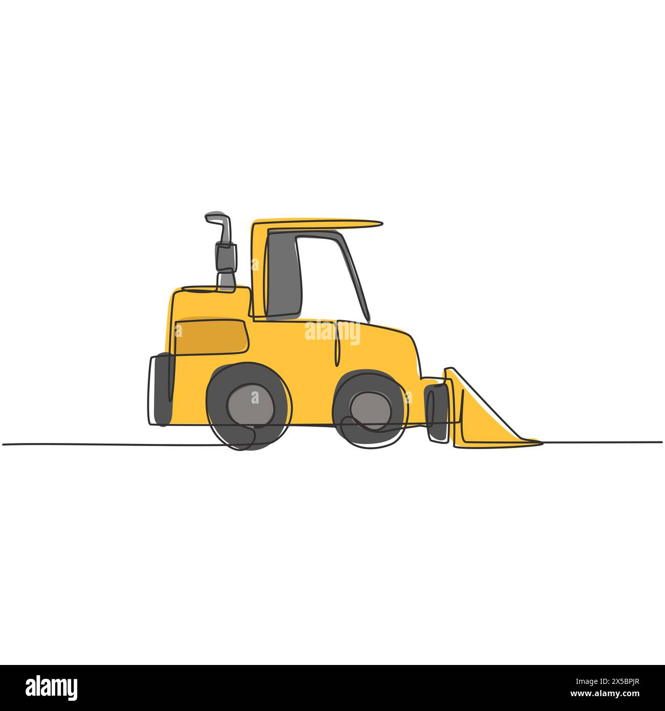 Construction site excavation Stock Vector Images - Alamy