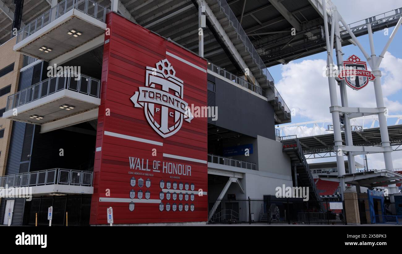 BMO Field Stadium home of the FC Toronto soccer team - TORONTO, CANADA ...