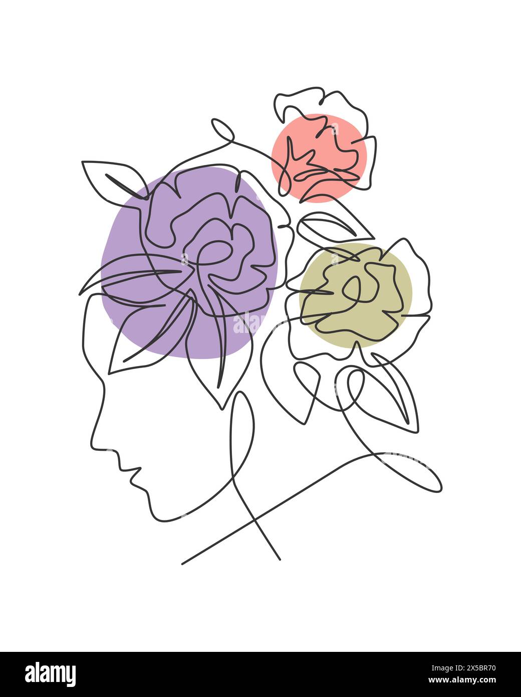 Abstract face poster hi-res stock photography and images - Alamy