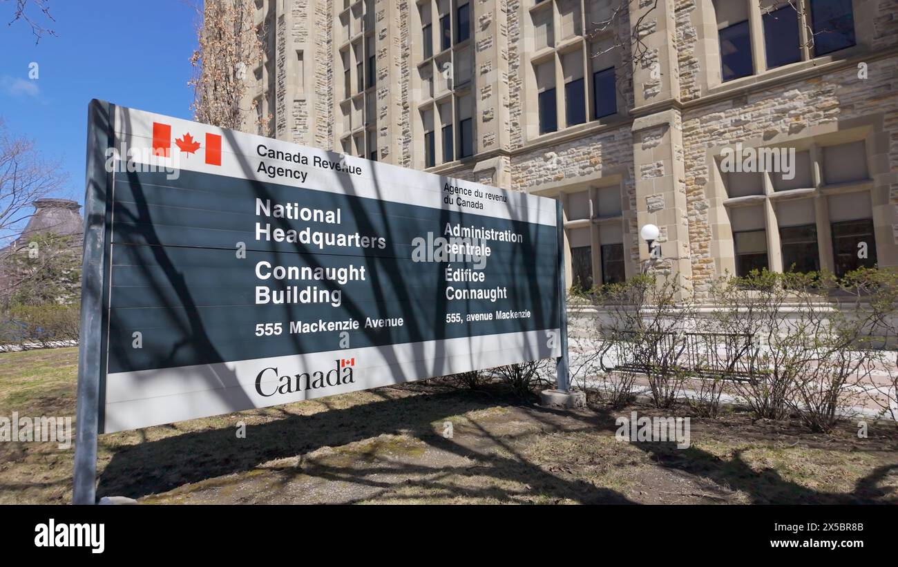 Canada Revenue agency the headquarters in Ottawa - OTTAWA, ONTARIO ...