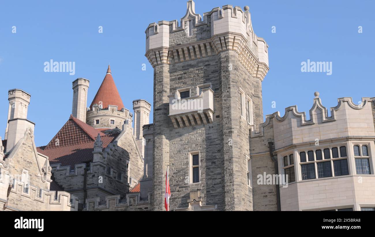 Casa Loma spadina Museum is a famous building in Toronto Canada ...