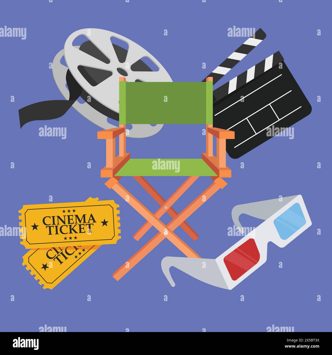 Filmstrip cartoon Stock Vector Images - Alamy
