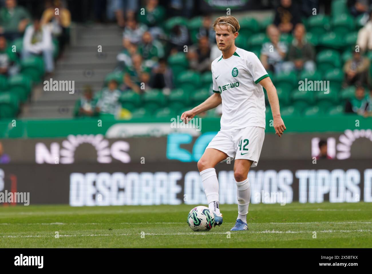 Morten Hjulmand during Liga Portugal game between Sporting CP and ...
