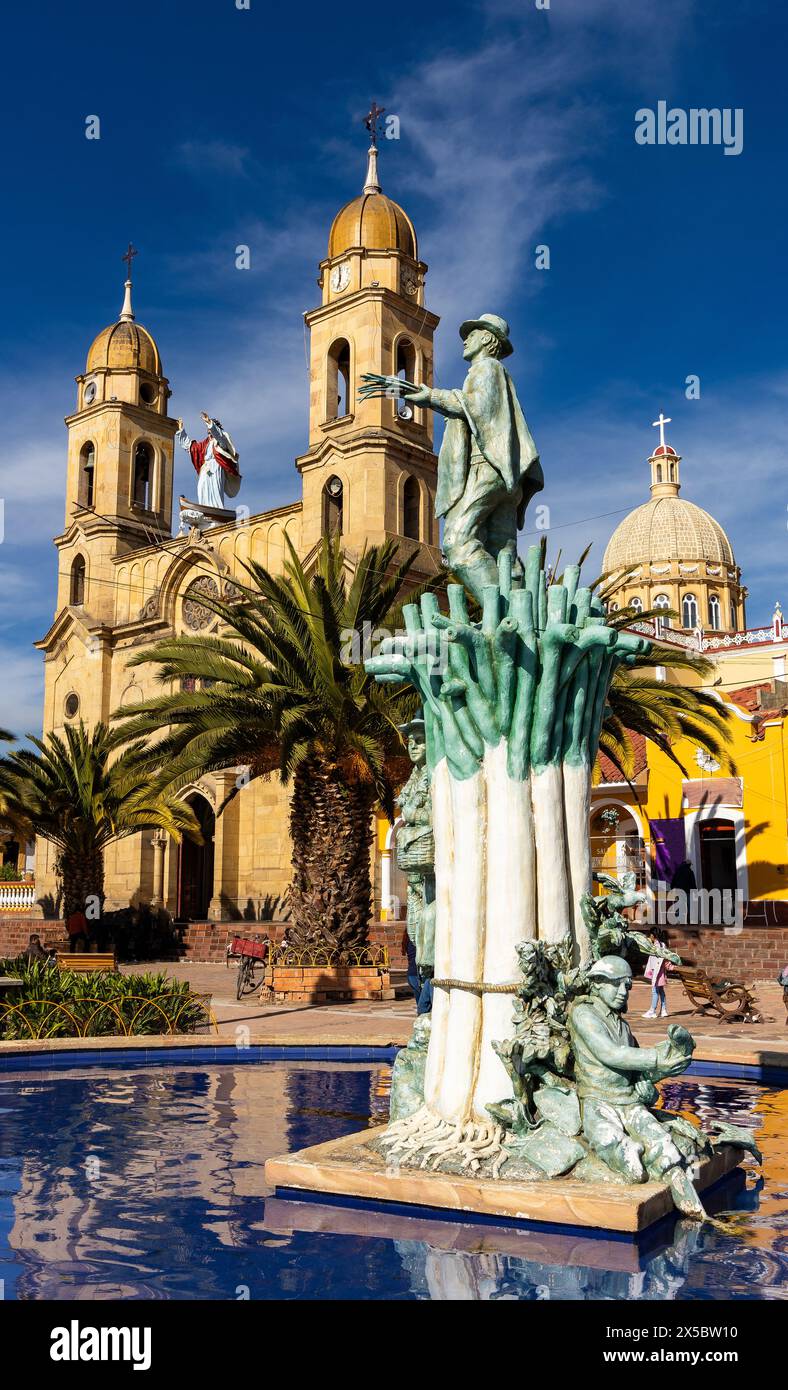 Aquitania, Boyaca - Colombia. April 14, 2024. Our Lord of Miracles ...