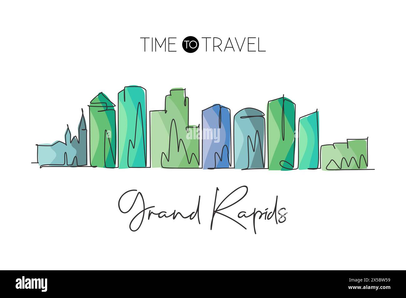 Rapids city Stock Vector Images - Alamy